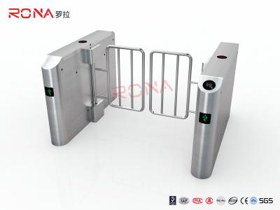 China 3 Lanes Automatic Swing Barrier Gate with Card Collector For Biometric Access Control for sale