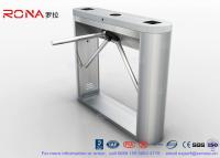 China Fingerprint / Face Reader Pedestrian Turnstile Gate Solution 304 Stainless Steel for sale