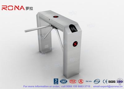 China Public Areas Tripod Barrier Gate , Turnstile Entry Systems Semi Automatic Access Control for sale