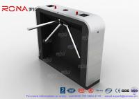 China Access Control System Tripod Turnstile Gate 3 Arm Bi Directional 550mm Passage Width for sale