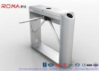 China ID IC Access Control Tripod Turnstile Gate 1200mm 990mm Stainless Steel Automatic System for sale