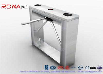 China Biometric Tripod Turnstile 1200mm 990mm with Remote Button Control CE Approved for sale