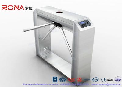 China 304 Stainless Steel Semi-Automatic Tripod Turnstile Gate 1200mm x 280mm x 990mm for sale