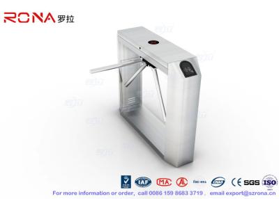 China Semi Automatic Access Control Barriers Turnstile Gate Stainless Steel For Public Areas for sale