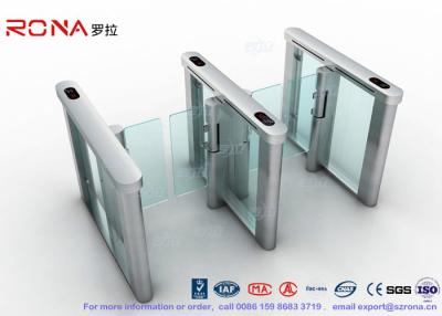 China DC Servo Motor Access Control Speed Gate Turnstile with 50 Persons/Min Capacity and 600-1200mm Passage Width for sale