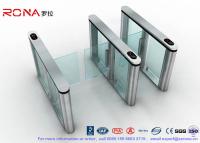 China Fastlane Swing Barrier Gate with Dry Contact Interface - 1600mm Height, 600-1200mm Passage Width, 50 Persons/Minute Throughput for sale