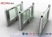 China CE Luxury Speed Automated Gate System with Bi-Directional Motorized Turnstile for Card Reader - 1600mm Height, 50 Persons/Min Throughput for sale