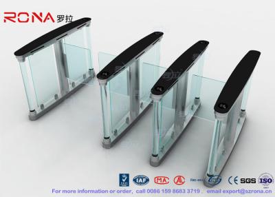 China Polishing Surface Speed Gate Turnstile with 304 Stainless Steel and 10-Second Reset Timer for Access Control Systems for sale