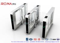China Luxury Speed Gate Access Control System 304 Stainless Steel CE Approved 180 Degree Swing for sale