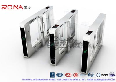 China Luxury Speed Gate Access Control System 304 Stainless Steel CE Approved 180 Degree Swing for sale