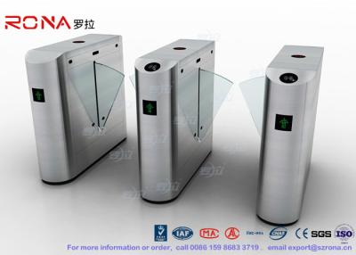 China IP54 Anti-Breakthrough Flap Barrier Gate Speed Automatic 550mm 304 Stainless Steel for sale