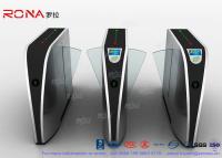 China Optical Controlled Access Flap Turnstile Barrier Gate Standard Electric For Office for sale