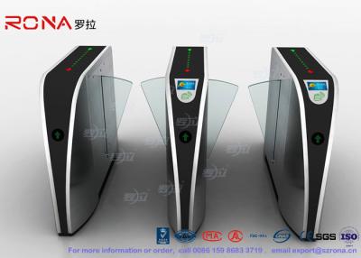 China Optical Controlled Access Flap Turnstile Barrier Gate Standard Electric For Office for sale