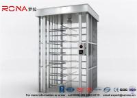 China RNCF21238F Full Height Turnstile 2200mm x 1500mm with 304 Stainless Steel Construction for Parking Access Control for sale