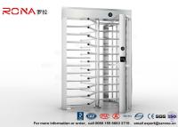 China High Security Full Height Turnstile Access Control System 1630x2310mm Stainless Steel for Prison Facilities for sale