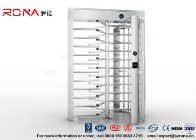 China High Security Full Height Turnstile Access Control System 1630x2310mm Stainless Steel for Prison Facilities for sale