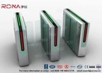 China Security Turnstile Barrier Gate 1406x300x1023mm with 50W Stepping Motor and 40 Persons/Min Capacity for sale