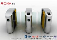China Waist Height RFID Turnstile Barrier Gate 1400×300×1030mm with 30-35 Persons/Minute Capacity and 220V AC Operation for sale