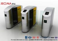 China Stainless Steel Security Swing Gate Turnstile with DC Brush Motor - 1500mm Height, 30 Persons/Min Capacity for sale