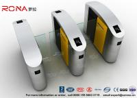 China 304 Stainless Steel Turnstile Barrier Gate with DC Brush Motor - Waist Height Sliding Design for Access Control for sale