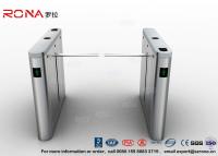 China Drop Arm Turnstile 1200x165x990mm Waterproof Access Control Gate with 304 Stainless Steel IP54 Rating for sale