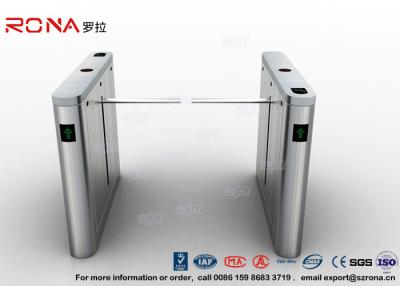 China Drop Arm Turnstile 1200x165x990mm Waterproof Access Control Gate with 304 Stainless Steel IP54 Rating for sale