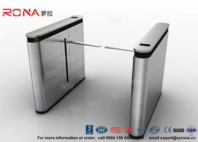 China Fingerprint Drop Arm Turnstile Access Control Gate - 30-40 Persons/Minute, 600mm Arm Length, CE & ISO9001 Certified for sale