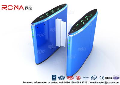 China Sliding Gate Half Height Turnstile Servo Motor 304 Stainless Steel 550mm Passage Width for sale