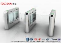 China Waterproof Stainless Steel Swing Gate Turnstile with 1-60s Adjustable Reset & Infrared Safety Sensors for Kindergarten Security for sale