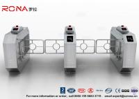 China RFID Automatic Swing Barrier Gate 1600×280×1000mm with 5 Million Cycle Durability and DC24V Power for sale