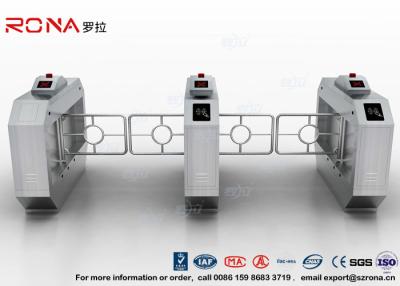 China RFID Automatic Swing Barrier Gate 1600×280×1000mm with 5 Million Cycle Durability and DC24V Power for sale