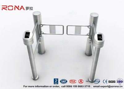 China Low Noise Electric Swing Gate 600mm Passage Width 32W Power Consumption Stainless Steel Motor Vehicle Access Control for sale