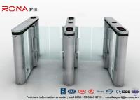 China Anti-Collision Swing Barrier Gate 600mm Arm 40 Persons/Min Capacity for Bus Station Access Control for sale