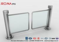 China 304 Stainless Steel Unidirectional Swing Gate Turnstile 500mm Passage Width CE Approved for sale