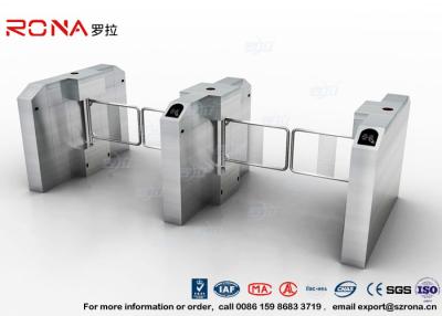 China Stainless Steel Swing Barrier Gate 90kg with 5 Million Cycle Life for Handicap Access Control for sale