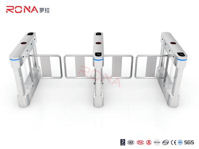China Intelligent Automatic Swing Barrier Gate With Wide Passage 550mm-1200mm for sale