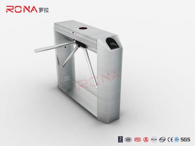 China Commercial Fastlane Tripod Turnstile Gate 304 Stainless Steel 1200mm Security Entrance for sale
