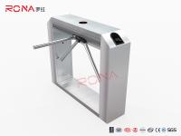 China Stainless Steel Tripod Turnstile Mechanism 550mm Passage Width 80W Full Auto for sale