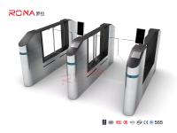 China CE Approved Luxury Speed Gate Access Control System Turnstile Gate For Office Building for sale