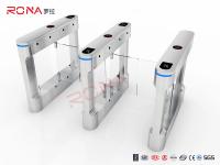 China 304 Stainless Steel Slim Speed Gate Turnstile 1200mm with Face Recognition Access Control for sale