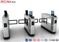 China Stainless Steel Swing Facial Recognition Turnstile with 900mm Arm Length and 5 Million Cycle Service Life for sale