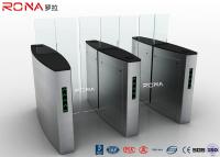 China Electronic Security Sliding Turnstile Gate 304 Stainless Steel DC24V 20W 30 Persons/Minute CE Approved for sale