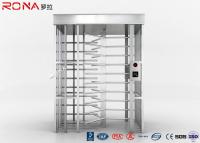 China RNCF20238F Single Lane Full Height Turnstile - 304 Stainless Steel, 20-30 Persons/Minute, AC220V Operation for sale