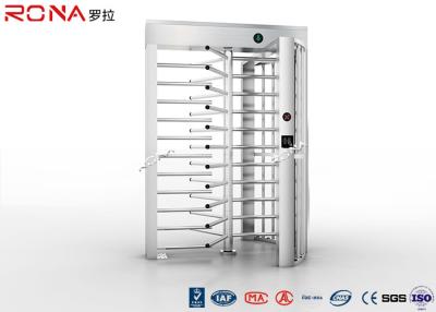 China RNCF20238W Full Height Turnstile - 304 Stainless Steel Access Control Gate with RS485 Signal for sale