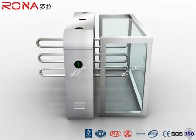 China RNCF10238-3 Half Height Turnstile Security Barrier with 3-4 Metal Wings for Indoor/Outdoor Access Control for sale