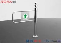 China RNCF2008J Wide Channel Swing Gate Turnstile with 250mm Bar Length and 30 Persons/Minute Capacity for Handicapped Access for sale