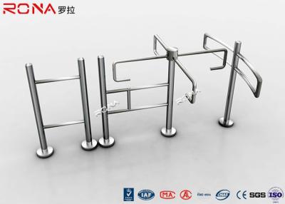 China RONA RNCF10238-5 Half Height RFID Turnstile 30 Persons/Minute 1000mm Height 304 Stainless Steel for sale