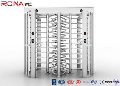 China RNCF20238WS Bi-Directional Full Height Revolving Turnstile Metal Access Control System for High Security Areas for sale