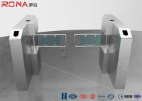 China Glass Swing Gate Turnstile Access Control System 30 Persons/Min 500-1800mm Passage Width DC24V for sale