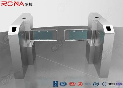 China Glass Swing Gate Turnstile Access Control System 30 Persons/Min 500-1800mm Passage Width DC24V for sale